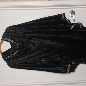 The Pyramid Collection | Dresses | Pyramid Collection Long Black Hooded ...